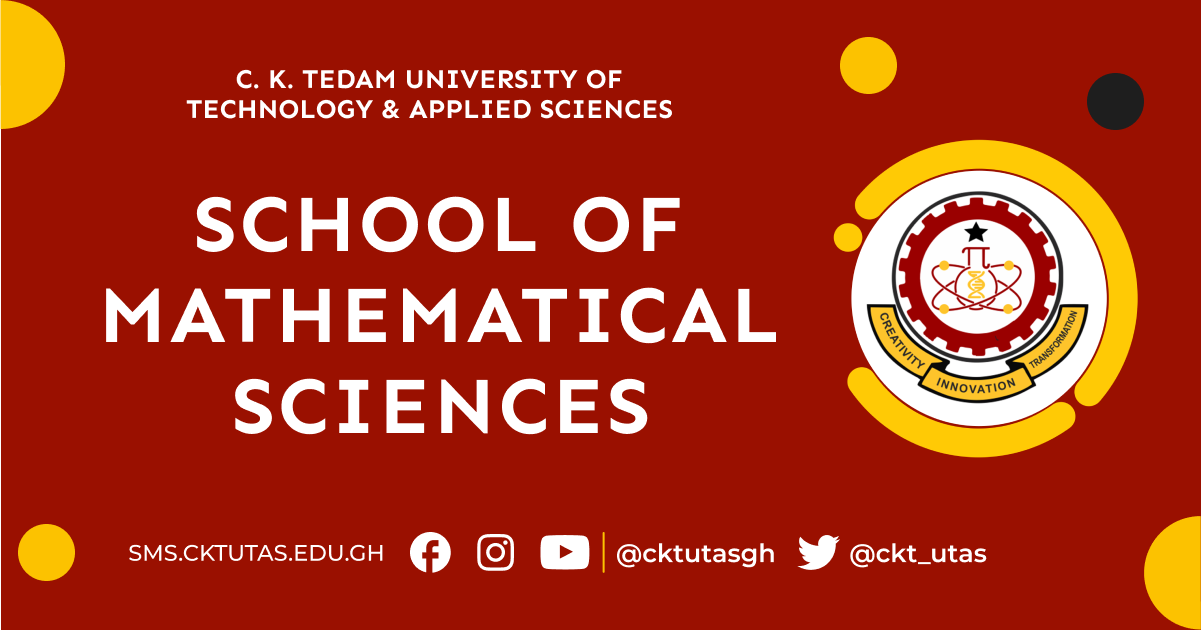 SCHOOL OF MATHEMATICAL SCIENCES - CKT-UTAS